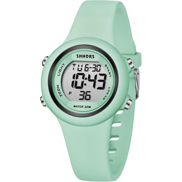 バリエーションコード : 2B986GL0DO多機能：時計はストップウォッチ、カレンダー、バックライト、目覚まし時計などの機能を兼ね備えており、日常生活をより便利にします。時計は大きなデジタル表示のデザインで、読みやすい。暗い環境でも明るい...