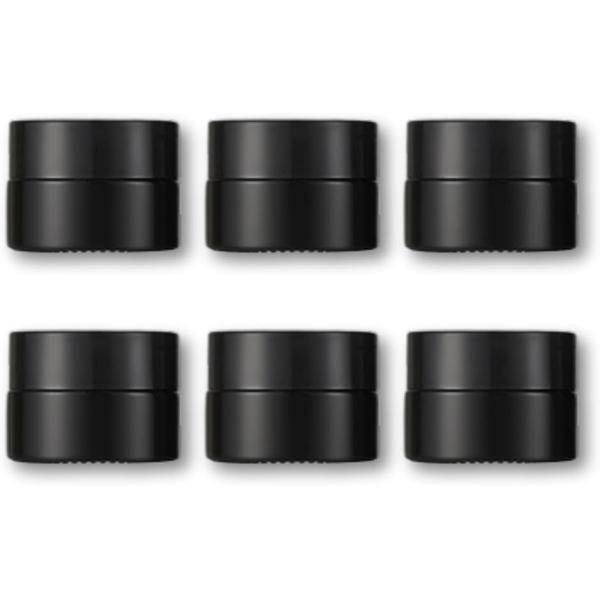 バリエーションコード : 2B98Q6JT46「遮光ガラス製クリームジャー6個セット」ハンドクリームやアロマクリームの保存や詰め替えに最適です。しっかり密閉できる内蓋付きで、旅行や出張時の持ち運びにも便利です。「安心安全のガラス素材」ガラス...