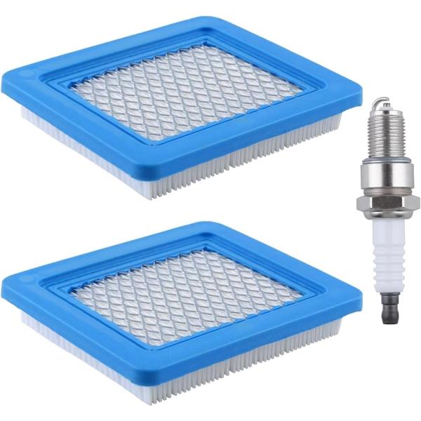 「高品質素材」491588Sエアフィルターは高品質のPVCと濾紙で作られ、通気性と耐久性に優れ、効果的に微粒子がキャブレターとエンジンに入るのを防ぎ、芝刈り機の信頼性を高め、性能を維持し、耐用年数を延ばします。「幅広い互換性」Briggs ...