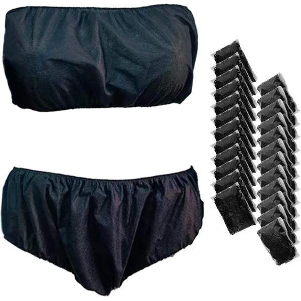 バリエーションコード : 2B9DC0PNNF使い捨ての不織布ブラジャーとショーツの個別包装12組セットです。ブラジャーとショーツは1枚ずつ個別に袋に収納されており、コンパクトサイズなのでカバンに入れて衛生的。厚手の不織布なので肌が透けにく...