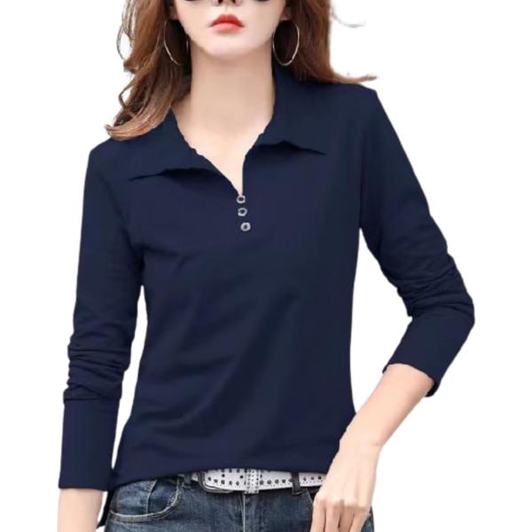 バリエーションコード : 2B9DR8LW49「商品の概要」シンプルかつ機能的な長袖ポロシャツ レディース 大きいサイズは、季節の変わり目にも最適な薄手設計。ポロシャツレディースとして、カジュアルにもビジネスにもマッチするアイテムです。「商...