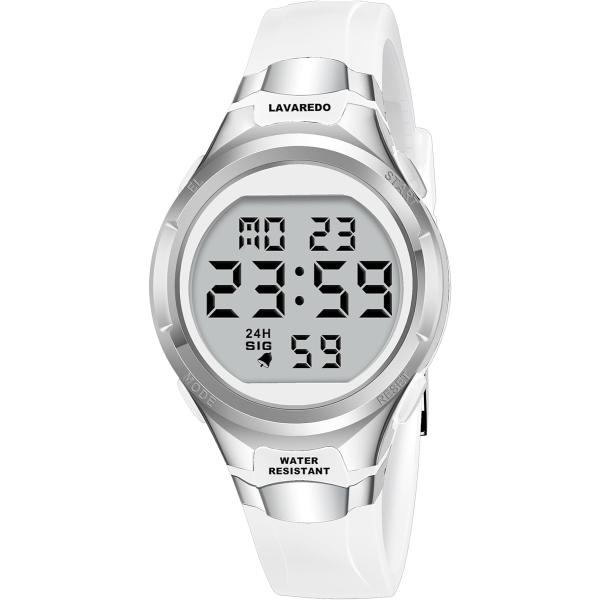 バリエーションコード : 2B9DWFIIDN多機能：時計はストップウォッチ、カレンダー、バックライト、目覚まし時計などの機能を兼ね備えており、日常生活をより便利にします。時計は大きなデジタル表示のデザインで、読みやすい。暗い環境でも明るい...