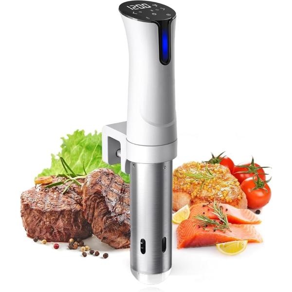 バリエーションコード : 2BJ00ILQYT「低温調理＆高級レストランの味わうを」低温調理器で、火加減がコントロールしにくい食材を一定の温度で加熱させることが可能になり、家庭で普段使う食材でも、プロ顔負けの料理が作れる。たとえ料理に苦手な...