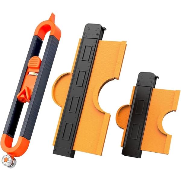 バリエーションコード : 2B9RCDTYXL型取りゲージ ロック付きはの3点セットは、いざ作業を開始したときに「もっと大きい、または小さいコンターケージがあれば」、という作業ロスをなくす様々なサイズや形に対応できる輪郭コピーのツールです。...