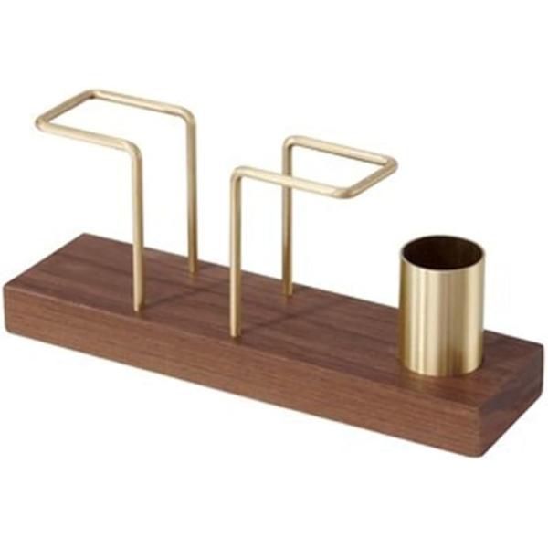 バリエーションコード : 2B9GHN5X4P「様々な場所に合うシンプルなデザイン」こちらは木製のナプキン立てと楊枝入れです。美しい木目と金属の輝きが調和し、落ち着いた雰囲気を醸し出します。シンプルなデザインは、レストランやカフェ、喫茶店な...