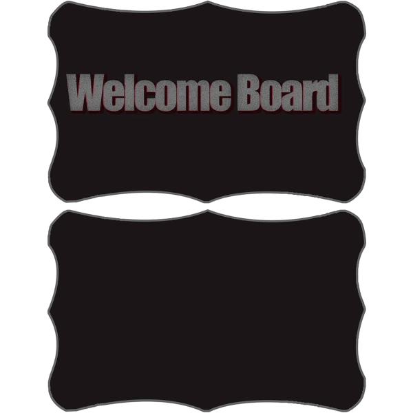 バリエーションコード : 2B9HGDTT1O・素材 木製 黒板・サイズ 横30x縦20cm・ウォールマウント・チュークにて記入可能