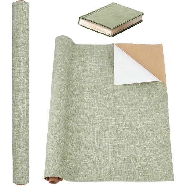 バリエーションコード : 2B9HXN8C6Nパッケージ＆サイズ：製本カバー1ロール入り；サイズ：幅約1000mm、長さ430mm、厚さ0.5mm；カラー：ダークシーグリーン；プレミアム素材：このブックカバーは、優れた耐久性、細かい質感を備...