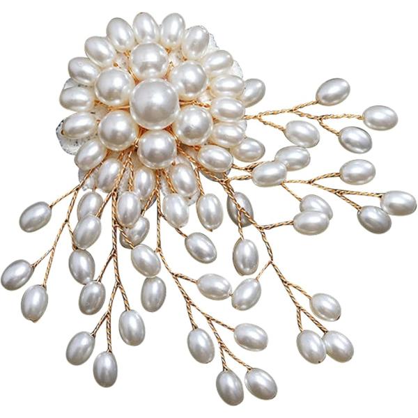 バリエーションコード : 2BUF08XIYY華やかなデザインで卒業式や入学式、卒園式や入園式はもちろん、結婚式などのフォーマルシーンにぴったりなブローチです。上品なパールと繊細なビーズ装飾がエレガントな印象を与え、シンプルながらも存在感の...