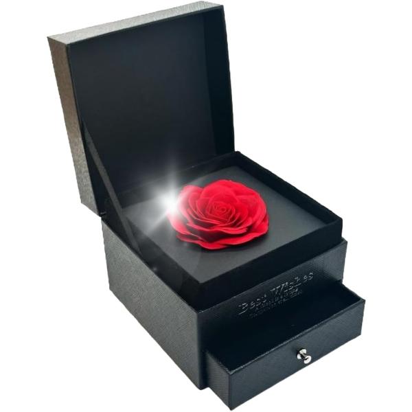 バリエーションコード : 2B9NS8D48N「鑑賞用・プレゼントに」薔薇の生花と変わらない大きさでプリザーブドフラワーやドライフラワーと異なり、花びら一枚一枚が華やかな香りのする石鹸素材で作られているため枯れることがなく、観賞用・ギフト・...