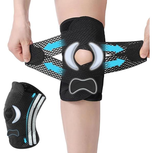 バリエーションコード : 2B9O14LSQX「人間工学に基づいた3D立体構造」膝蓋骨のカーブに360度にフィットするよう設計された膝サポーターです。面で支える従来の膝サポーターとは違い、側面と底面に設置された膝パッドとサイドボーンが、関節...