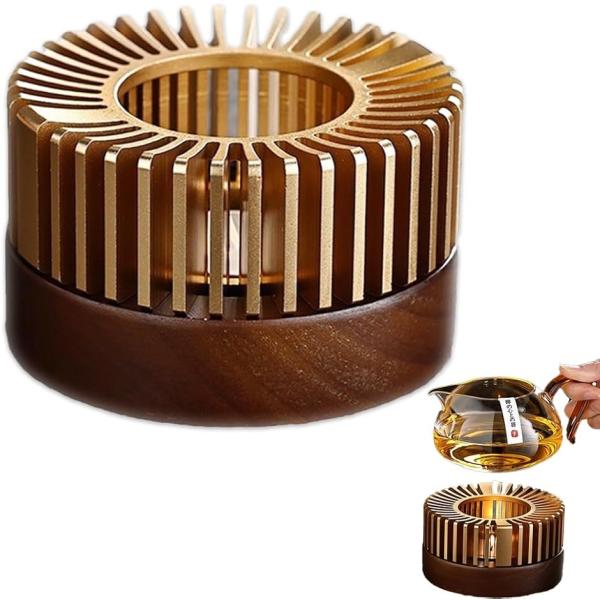 「日常に癒しと温もりを」お部屋に温もりと癒しをプラスするティーウォーマーです。キャンドルのゆらぎが幻想的な雰囲気を作り出し、ティータイムやリラックスタイムを格別に演出します。キャンドルの火でティーポットを温めるティーポットウォーマー、香炉、...