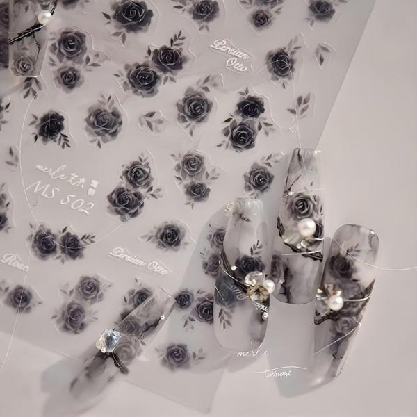 バリエーションコード : 2B9WRGHIYT成人式、ブライダル、様々なシーンで大活躍。貼るだけなのでとっても簡単。クールなデザインがポイントであり、アクセントに薔薇を使う事で可愛くも表現できます。韓国でも大人気の薔薇柄のネイルシール。季節...
