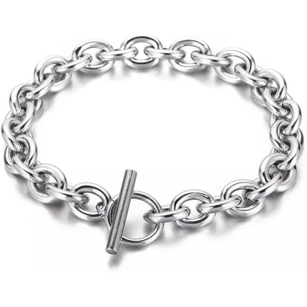 バリエーションコード : 2B9JUPW1UV「デザイン」人気のチェーンアクセサリーのブレスレット。男性、女性を問わず幅広い層にオススメです。シンプルながらも個性を演出してくれるアクセサリーとして、日常使いからパーティーシーンまで幅広く活躍...