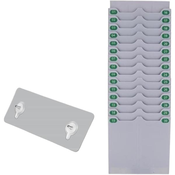 バリエーションコード : 2B9P3Q4I0F「便利な壁掛けタイプ」 勤怠管理に必須なタイムカードを収納できるタイムカードラックです。カードホルダーのポケットにはわずかな前傾角度があり、タイムカードをラクに取り出すことができます。「大容量に...