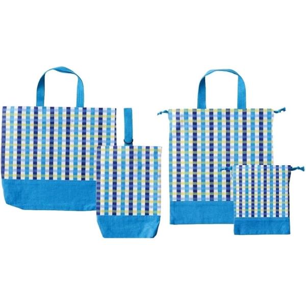 バリエーションコード : 2B9QQJ9D90サイズ：レッスンバッグ：約W40 D3 H32/上履き入れ：約W17 D4 H26/体操着袋：約W35 H40/給食袋：約W18 H22/ネームタグ付き/液温は40 ℃を限度とし、洗濯機で非常に...