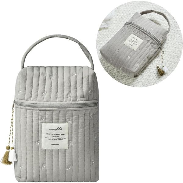 バリエーションコード : 2B9D3FUK5I「大容量でコンパクト」 大きい哺乳瓶やミルクボトルをたっぷり収納できます。内部に仕切りがなくても、きちんと整理整頓ができます。「使いやすさ抜群。」持ち手付きで、出し入れしやすい縦型設計。背が高く...