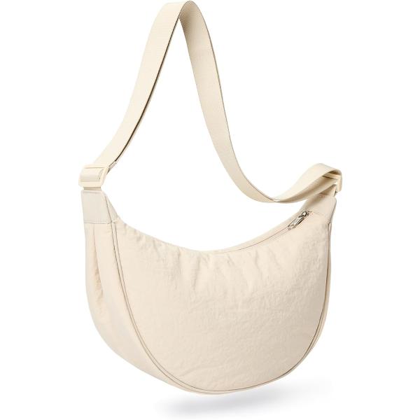 バリエーションコード : 2B9XFJ0L0Y「三日月バッグ」レディースショルダーバッグは三日月ような形でデザインされており、見た目がかわいいです。質感がスムーズ［KALIDI］ファスナー付き、開口を閉じれるので、物落ちを防ぐできます。ファ...