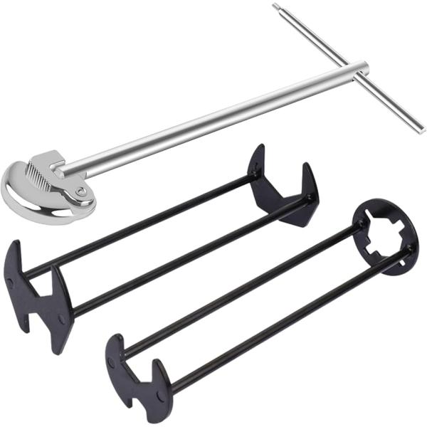 バリエーションコード : 2B9LQH4WQ2(蛇口交換や水栓修理に最適なツール3点セット)この蛇口交換ツールセットは、キッチンや洗面台、水回りのメンテナンスや修理に最適です。多機能レンチと配管工具が含まれており、DIYやプロの水道工事にも...