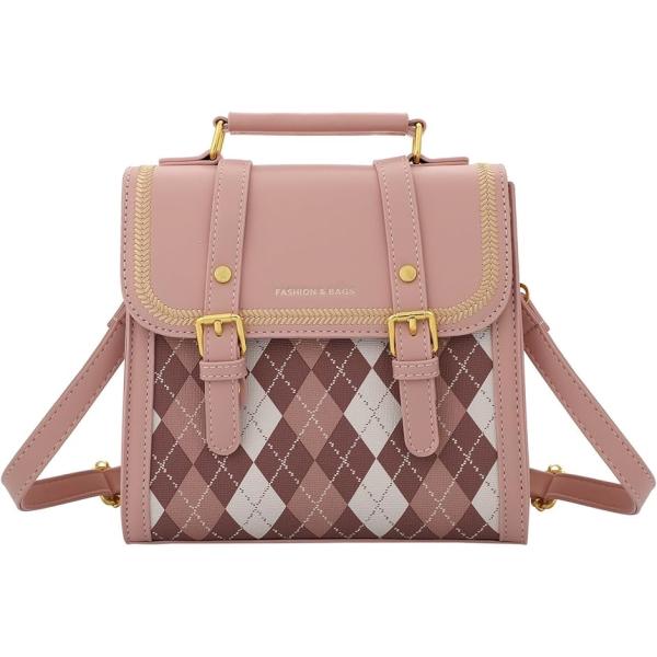 バリエーションコード : 2B9TX230QLコンパクトでキュートなアーガイルチェックのミニバッグ。ショルダー、リュック、ハンドバッグの3Ｗayで使えるので、その日のファッションに合わせて違った印象を演出できます。どこかレトロで愛らしいデザ...