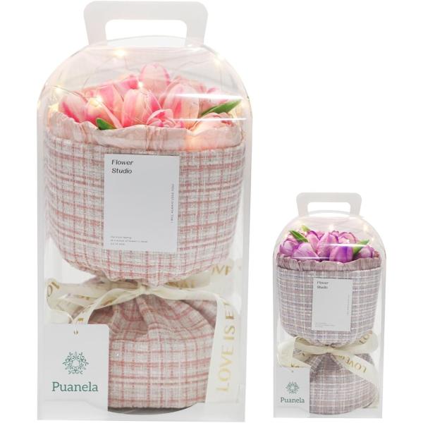 バリエーションコード : 2B9USXTQ2V多彩なバリエーション バラ(6色)：レッド・ピンクパープル・ブルー・グリーン・イエロー チューリップ(2色)：ピンク・パープル カーネーション(3色)：レッド・ピンク・パープルバラスタンディング...