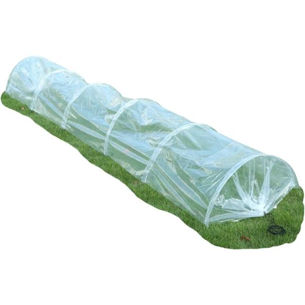 バリエーションコード : 2B9XQ9C3P9家庭菜園におススメのトンネル栽培セットです。被覆フィルムとアーチパイプのセットですので簡単にトンネル栽培ができます。設置後サイズは長さ300cm 幅45cm 高さ45cm。被覆は3種類、虫除け用...