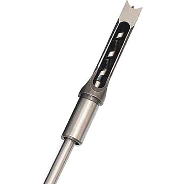 バリエーションコード : 2B2O8J9DI4DIYの幅が広がる：趣味の日曜大工の家具、建具製作に便利なホゾ穴あけ（四角穴、長方形の穴）に便利な角のみドリルのセット商品です。必要に応じて別々に揃えるは面倒、使用機会が多いサイズを一式揃えたい...