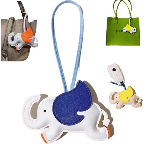 バリエーションコード : 2B9KJ6OPDK「エレガントなデザイン」象モチーフのバッグチャームは、ホワイトとブルーの色合いが絶妙に調和し、どんなバッグにも上品さをプラスします。旅行や日常使いにぴったりで、あなたのスタイルを一段と引き立てま...