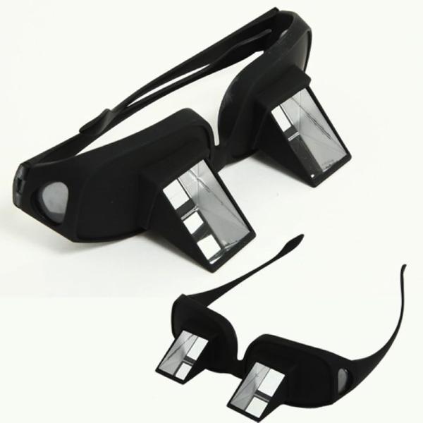 ・寝ながら動画や本を見ていても、首が疲れないなんて素晴らしい。腕の疲れや痺れにおさらば。・プリズムの反射により90°真下が見える不思議なメガネです。メガネの上から装着可。柔らかい素材で安心。・ベッドの上で体を起こすのがめんどくさいし、本も寝...