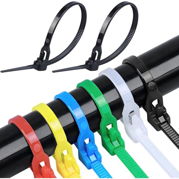 バリエーションコード : 2BJ0JK9KOK「繰り返し使用可能.」何度でも使える仕様なので再利用OKな便利な結束バンドです。カムを押せばロックが簡単に外せて、タイを緩めることができます。間違えて締めすぎてしまった場合でも安心です。「優れた...