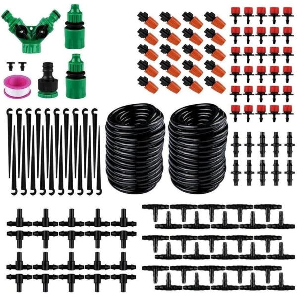 バリエーションコード : 2BJ1HILYHX「庭の灌漑手軽に解決。ホースとノズルの簡単組み立てで、植物に贅沢な灌漑を」ガーデン灌漑セットは、ノズル、ホース、ジョイントなどがセットになっており、組み立てが簡単です。組み立てが完了したら、蛇口...