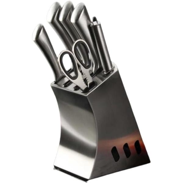 「毎日使う包丁。こんなお悩みありませんか？」・収納場所がなくて、キッチンが使いにくい　・木製の包丁スタンドは洗いにくく不衛生　・プラスチックの包丁スタンドは耐久性が弱い　・包丁が散乱してしまい困っている「そんなお悩みを解決します。選ぶなら実...