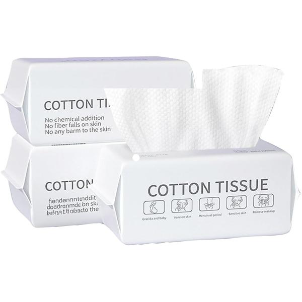 バリエーションコード : 2B9PH81ODJ進化した、フェイシャルタオル、スキンコットンタオル、使い捨てクレンジングタオル（ペーパータオル）、1枚が約20cmx15cmサイズの大容量ティッシュタイプ100枚、ティッシュタイプ50枚。1枚が...