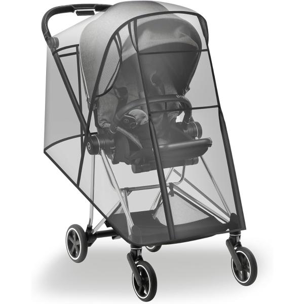 バリエーションコード : 2BJ3HXP6X4「商品仕様」ほぼ全てのA型、B型の背面式ベビーカーに装着可能なサイズになっています。重さも最適なEVA素材を使用しているため300gと軽く、付属の収納ポーチにしまいフックで引っかけられるので携帯...