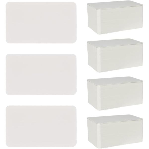 バリエーションコード : 2B2O8CHYIY汎用性抜群なシンプルな名刺サイズのメッセージカードです。角丸＆無地のオーソドックスなデザインで、アレンジが自由にできるところが魅力。業務用としても活用できる大容量の400枚セットです。白の色鉛筆...