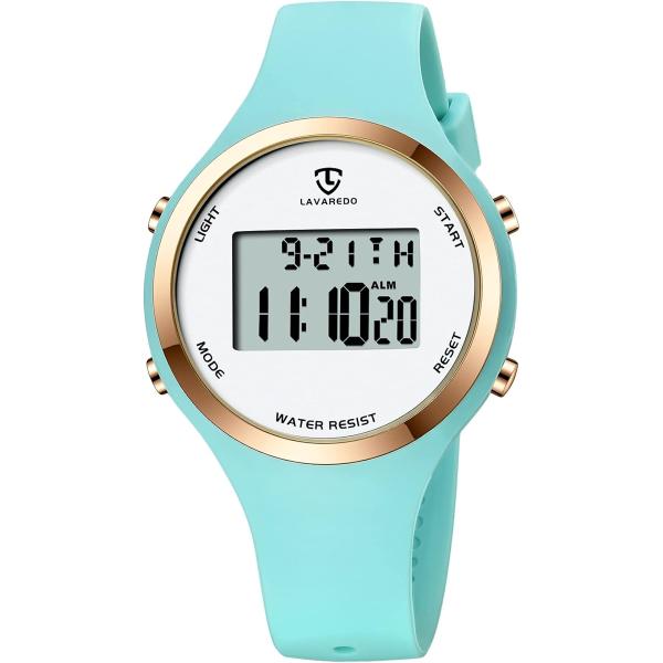 バリエーションコード : 2BJ5X9FQ3R「多機能 スポーツウォッチ」カレンダー、曜日表示、12/24時間制、ストップウォッチ、目覚まし時計を含む多機能デジタル腕時計です。LEDバックライト機能を持ち、暗い環境でも簡単に時間を読み取るこ...