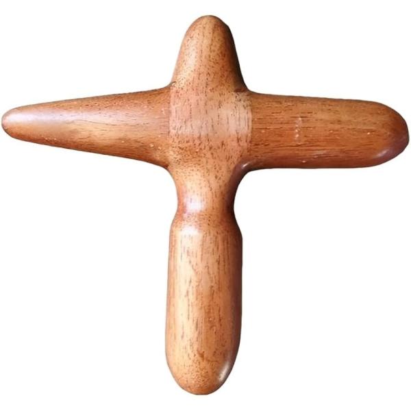 「手にフィットするクロス型設計」 十字型のグリップは手にしっかりなじみ、安定感のある持ちやすさで力加減も自在に調整できます。「部位に合わせて使える先端デザイン」 細く尖った面と丸みのある面を使い分けることで、肩・首・手・足裏などあらゆるツボ...