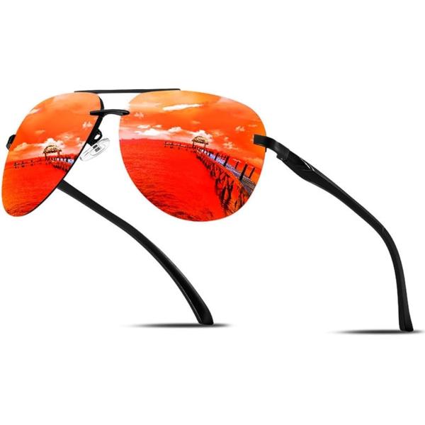 バリエーションコード : 2BJ9JHLGSD「高品質フレーム」偏光ティアドロップサングラスは、超軽量で強く耐久性があるアルミマグネシウム金属合金で作られています。スプリングロード付きのヒンジ付き脚と調節可能なシリコンの鼻パッドが付いており...