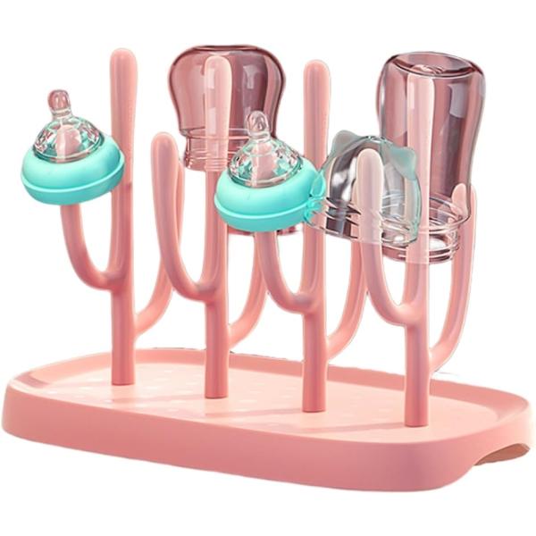 バリエーションコード : 2BJ9SYY5QD「数時間で乾く哺乳瓶ラック」可愛いデザインで風通しの良い哺乳瓶スタンドです。大きめの受け皿が付いていることでポタポタ落ちる水滴をしっかり受け止めます。「適度な距離感で傷つけません」軽量でコンパク...