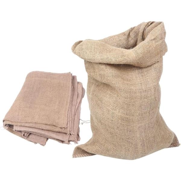 「役立つ麻袋セット」環境に優しい麻袋のセットです。ガーデニングの土運び、プランターとして、野菜や果物の収穫、災害時、作業運搬袋など様々なシーンで大活躍します。「強度あり資材としても」天然繊維で作られているため環境負担が低く麻の繊維には毒性は...