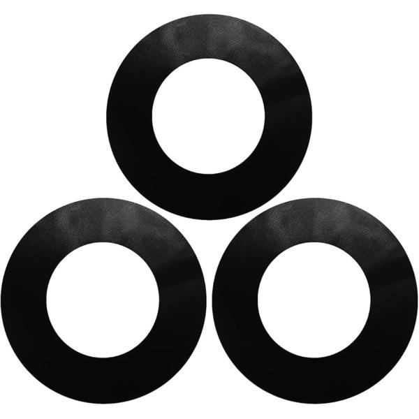 バリエーションコード : 2BJCGKOJLS油汚れや焦げ付きを防ぐコンロカバー 黒 お得な3枚セット：五徳の下に敷くだけでガスコンロの油汚れなどを防止するコンロカバーです。3枚組なので2口や3口に使うことができ、予備としても使えます。洗え...