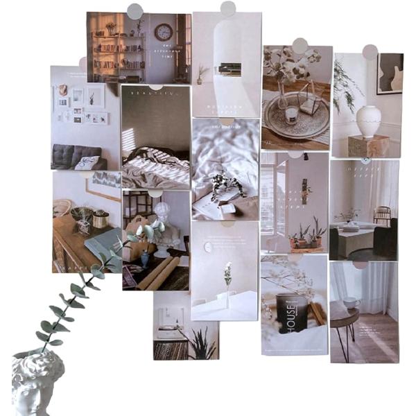 バリエーションコード : 2BJC4FSV0T「お部屋に欠かせない」写真を中心に、可愛いものだけをセレクトした便利なポストカード 15枚セット。お部屋の印象を変えてくれるデザインフルなものばかりで、簡単に貼るだけでとても役に立ちます。＊こち...