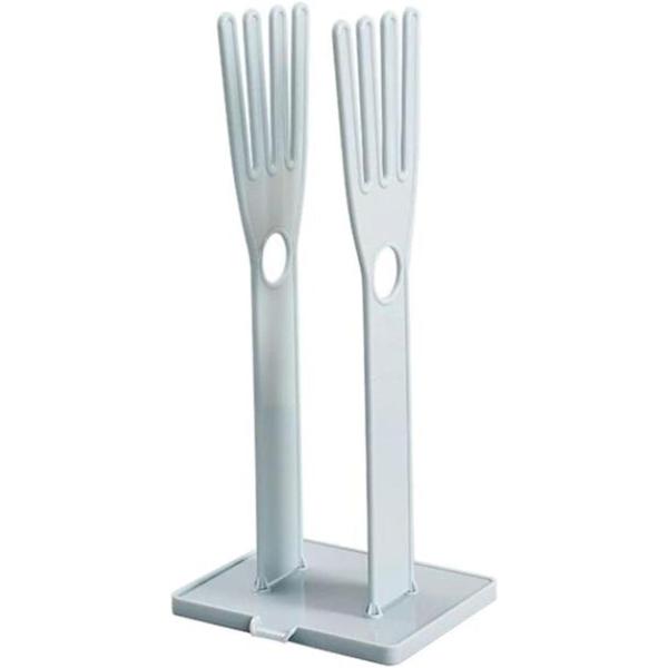 バリエーションコード : 2BJG060RUCゴム手袋をすっきり美しく乾燥・収納できます。指1本1本までしっかり乾燥できる、手袋型のスタンドです。内側に水が入ると、なかなか乾かないゴム手袋を干すことができます。組み立て式ですので、使わないと...