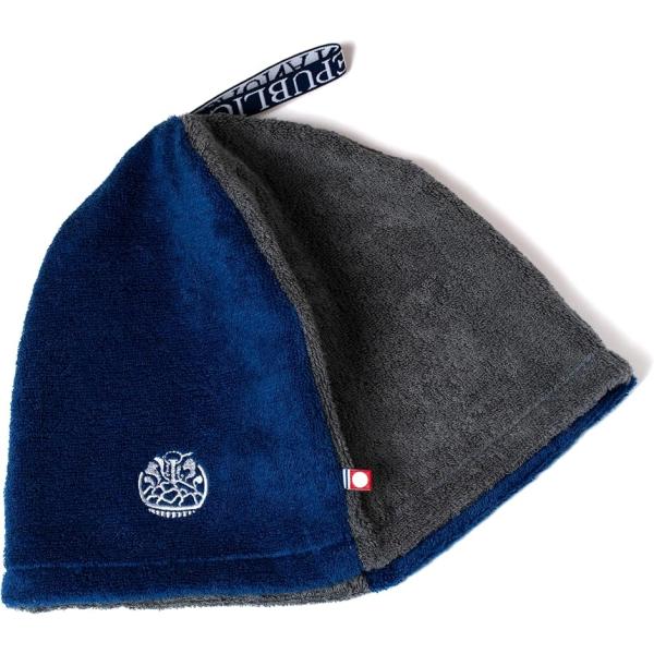 バリエーションコード : 2BJJ8SGWUC「製品仕様」素材：綿100%（ストラップ除く）、サイズ：広げた時の横幅 約34cm、頭回り68cm、頂点からフチまでの長さ 約28cm、紐の長さ約10cm「日本製でお手入れ簡単」洗濯機に入れて洗...