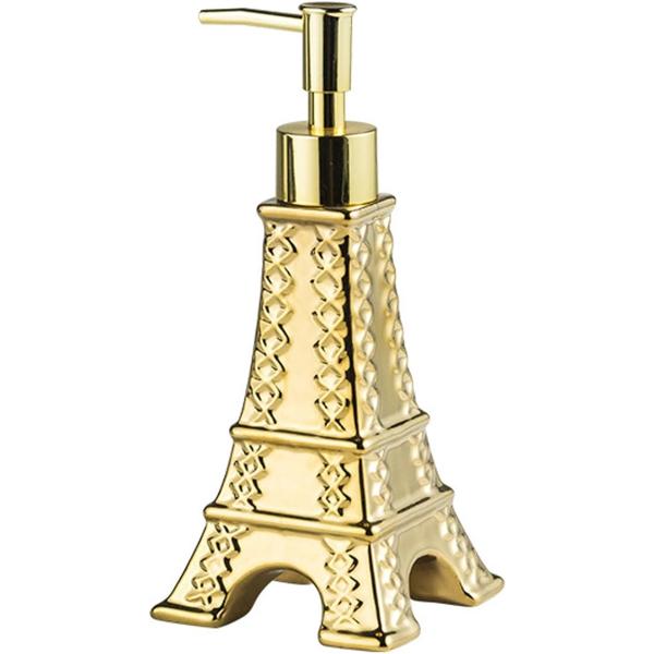 バリエーションコード : 2BJLJ5FPITエレガントなエッフェル塔デザインのソープディスペンサーです。ブラック、ホワイト、シルバー、ゴールドの4色展開で、あらゆるお部屋のインテリアに溶け込みます。液体用ポンプはゴージャスかつ使い勝手も抜...