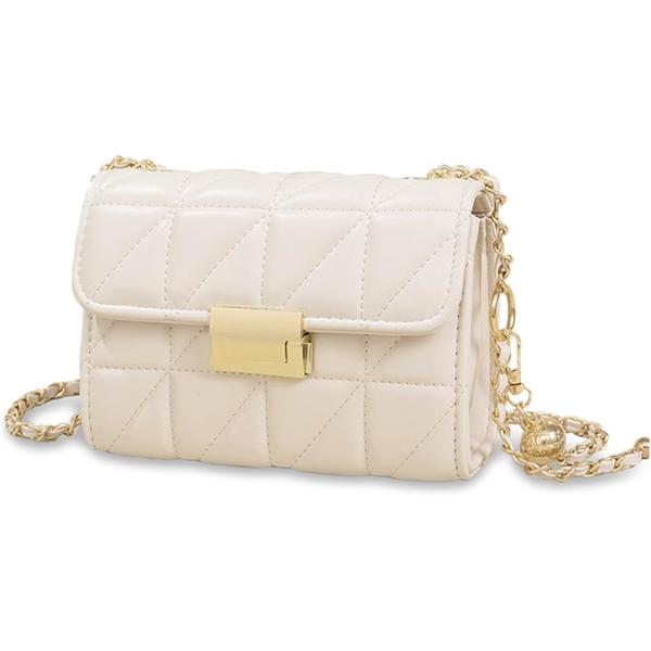 バリエーションコード : 2BJLW2XF5Fレディースミニショルダーバッグは、ハンドステッチ風仕上げがオシャレ。メタルとPUレザーのコンビチェーン、メタルストラップ、大き目のバックルがかわいい。肩掛け、斜め掛けもOKな2WAYで長めのチェ...