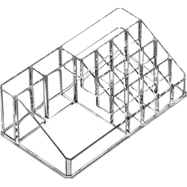 「美しく整理された化粧品」コスメ収納ボックスは、化粧品や化粧道具を見た目も美しく整理できるため、使いやすさと美しさを兼ね備えています。多機能な設計で、化粧品や小物を効果的に整理できます。「秀でた耐久性と透明性」アクリル製の口紅たては、透明で...