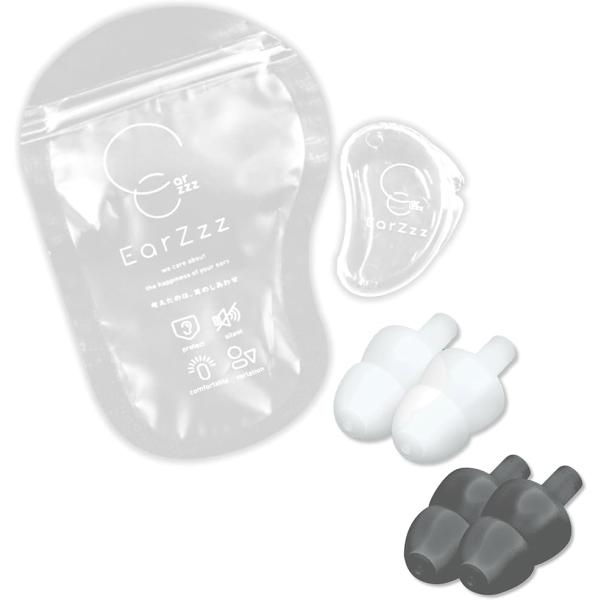 バリエーションコード : 2B9F18XO80「EarZzzの独自構造で快眠サポート」EarZzzの耳栓は、つけ心地、装着感、遮音性に着目し独自構造で開発しました。つけ心地は、上部に小さな穴が開いていることにより長時間の使用でも耳への圧迫感...