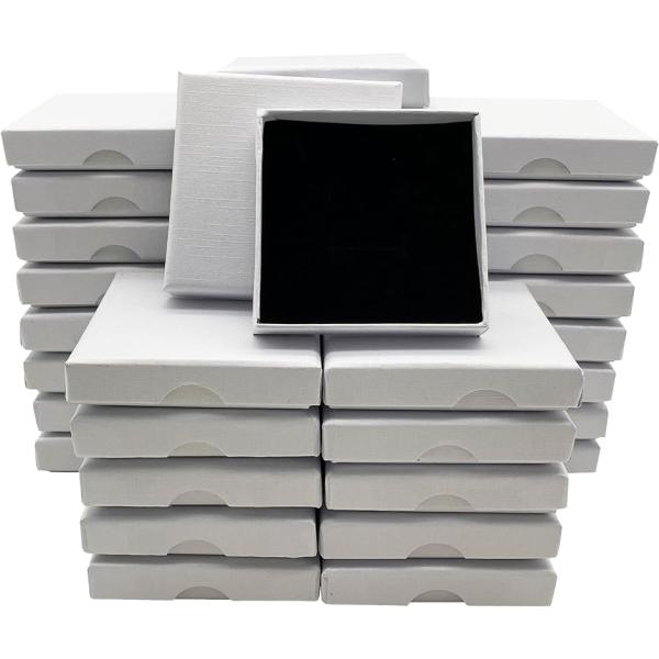 バリエーションコード : 2BJUPVQLV6「嬉しい大容量36個セット」ハンドメイド商品用のパッケージやプレゼント・ギフトボックスとしておすすめ。指輪、ピアス、イヤリング、ネックレス、ブレスレット等の小さめのアクセサリーの収納や販売用にも...