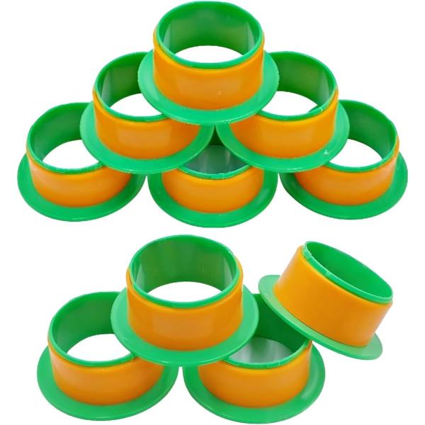 バリエーションコード : 2B2Q3K1L18・梱包用のストレッチフィルムに。作業の効率アップに役立つ、ハンドホルダー、10個セットです。・フィルムの紙芯の両サイドに、ハンドホルダーを差し込んで取り付けるだけ。フィルムを手でつかみやすくなり...