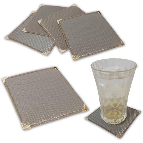 バリエーションコード : 2BJNF6QL8D「スナック，ラウンジ，キャバクラ，で使える高級感のあるコースター」見た目はシンプルでなおかつ高級感のあるコースターです。洗練されたカラーリングが夜のお店の華やかさを演出します。日本の職人により一...